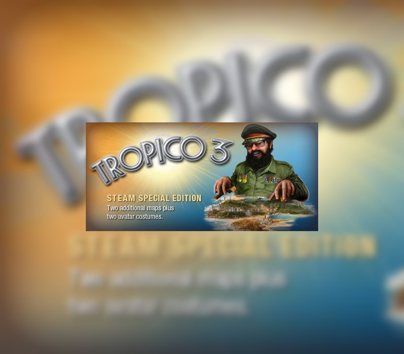 Tropico 3: Steam Special Edition Steam CD Key - Gaming Hunks