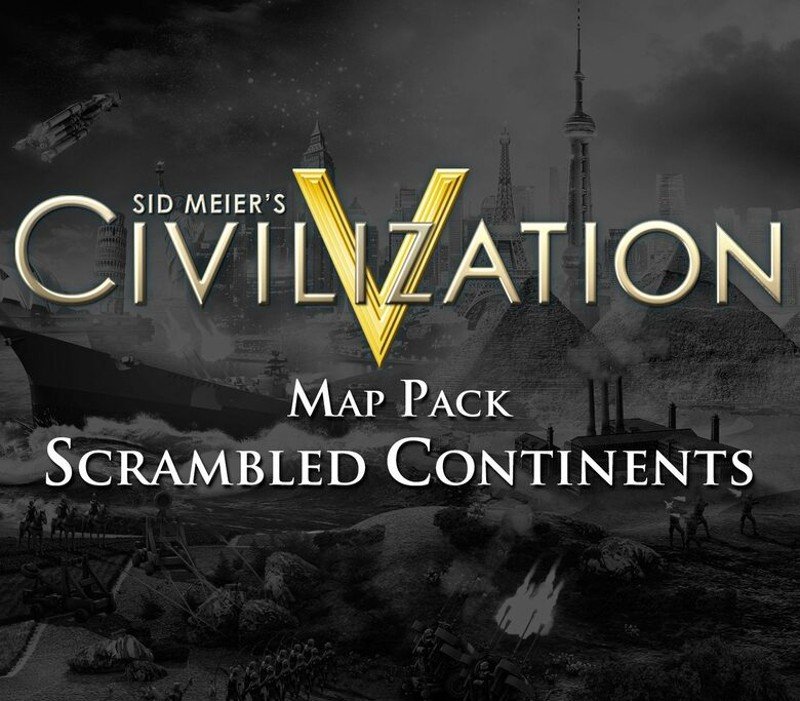 Sid Meier's Civilization V - Scrambled Continents Map Pack DLC Steam CD ...